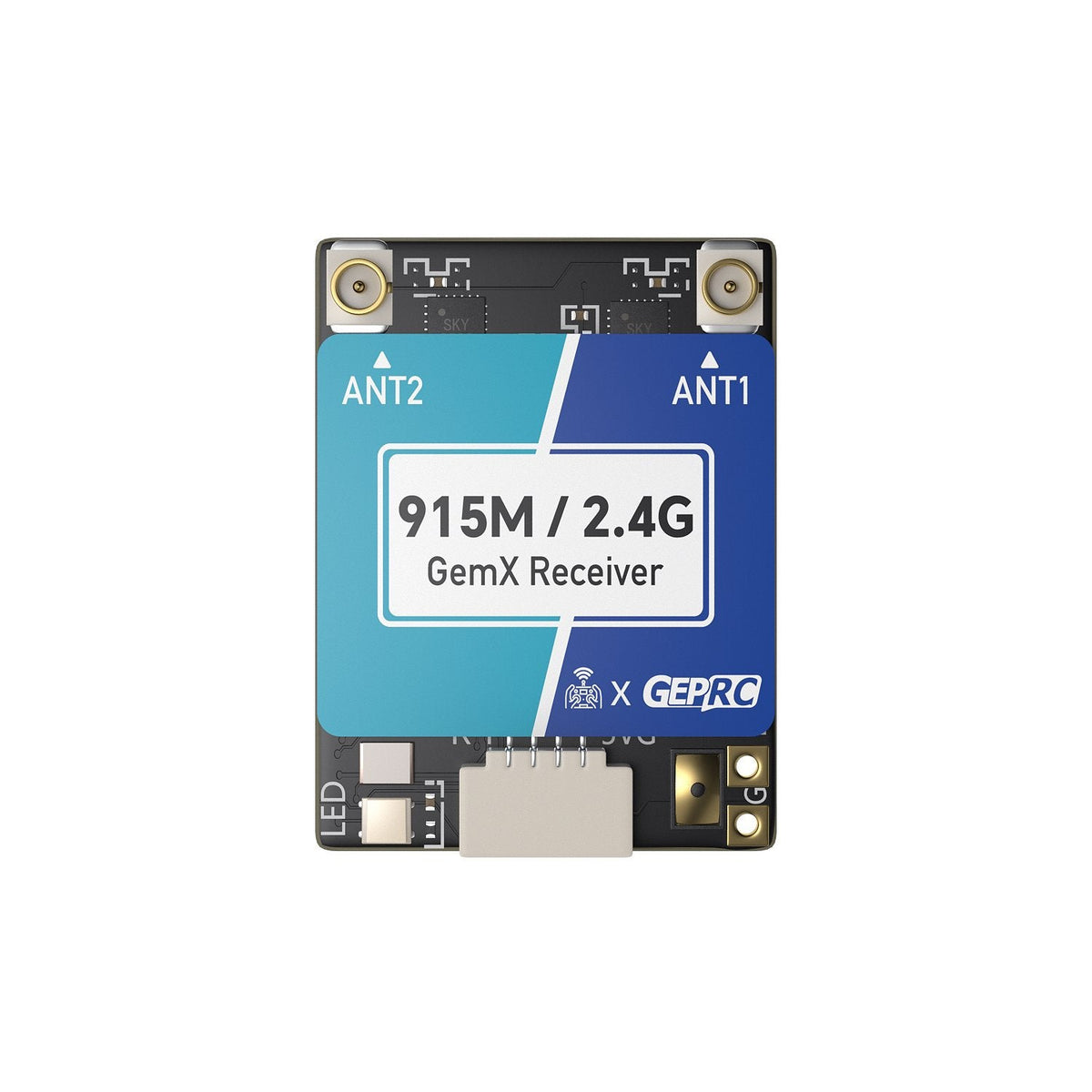 GEPRC ELRS 915M/2.4G Gemini Xrossband Receiver – EpicFPV